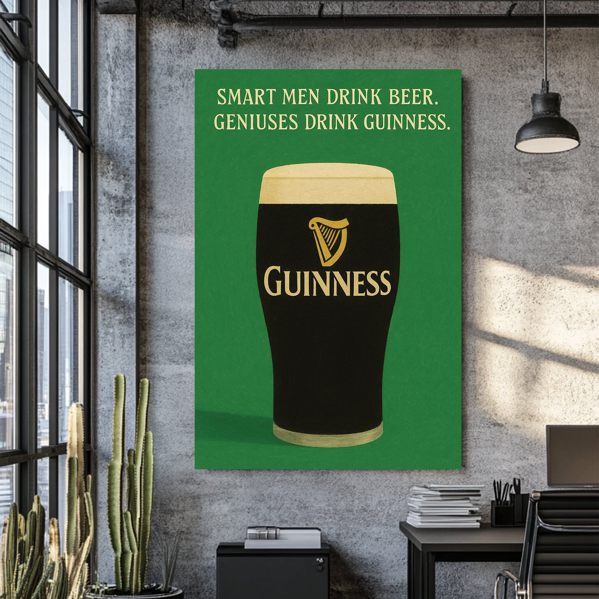 Guinness Pour Wall Art on Canvas & Metal Prints – ItzArt.ca