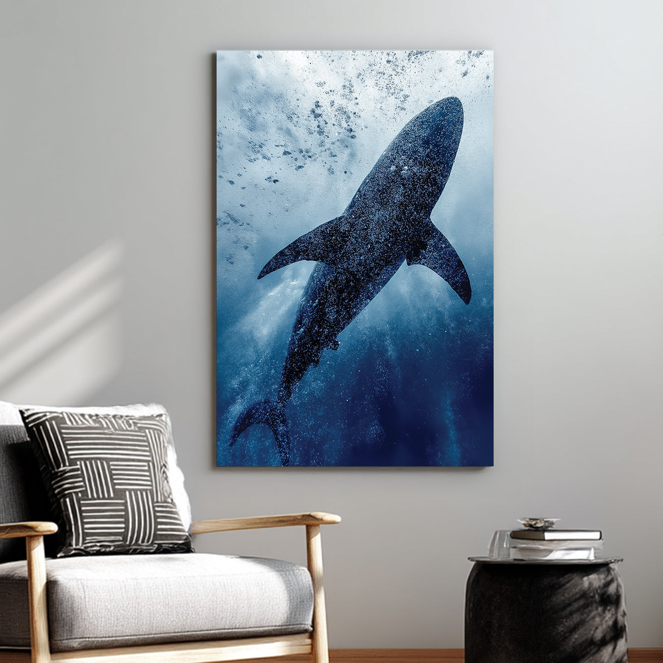 Deep Blue Wall Art on Canvas & Metal Prints – ItzArt.ca