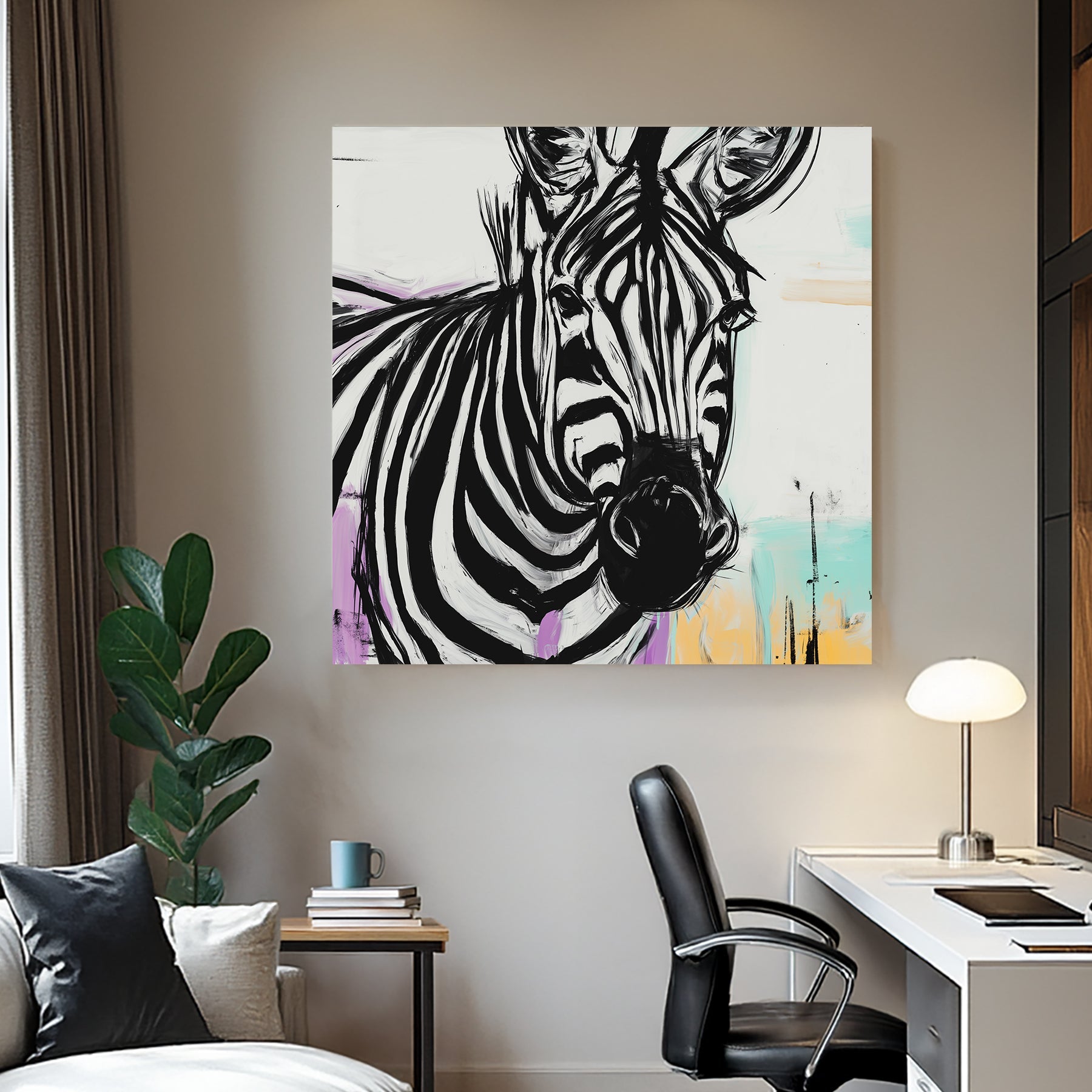 Striped Stare Wall Art on Canvas & Metal Prints – ItzArt.ca