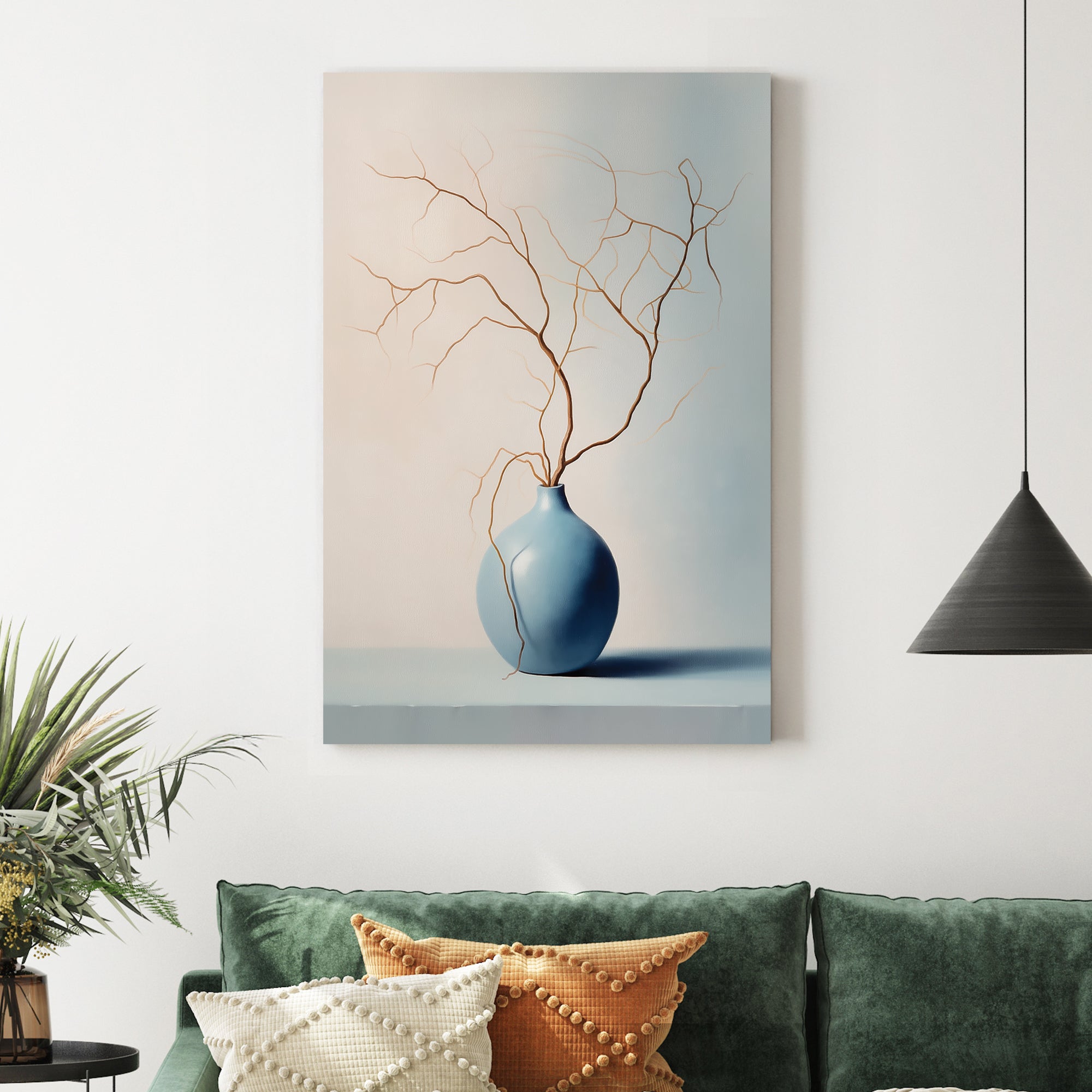 Silent Form #3012 Wall Art Print on Canvas & Metal – ItzArt.ca